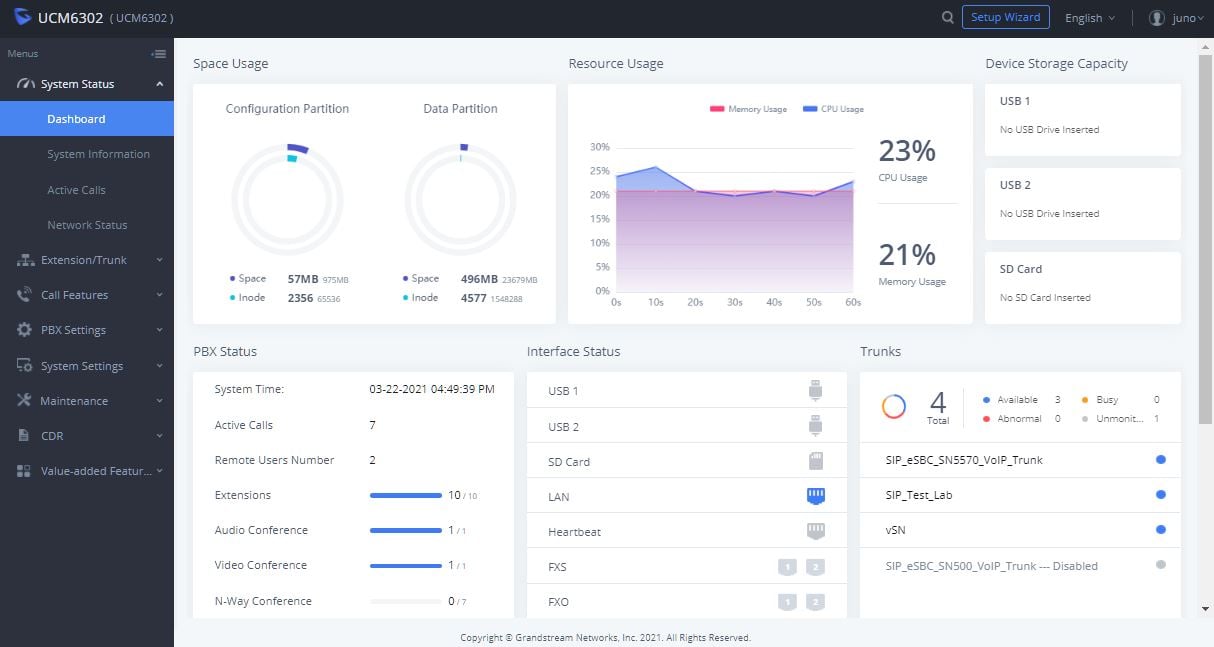 Review: Grandstream's UCM6302 UC&C Platform