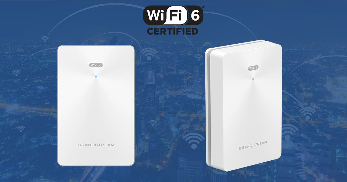 Grandstream Announces New In-Wall Wi-Fi 6 Access Point