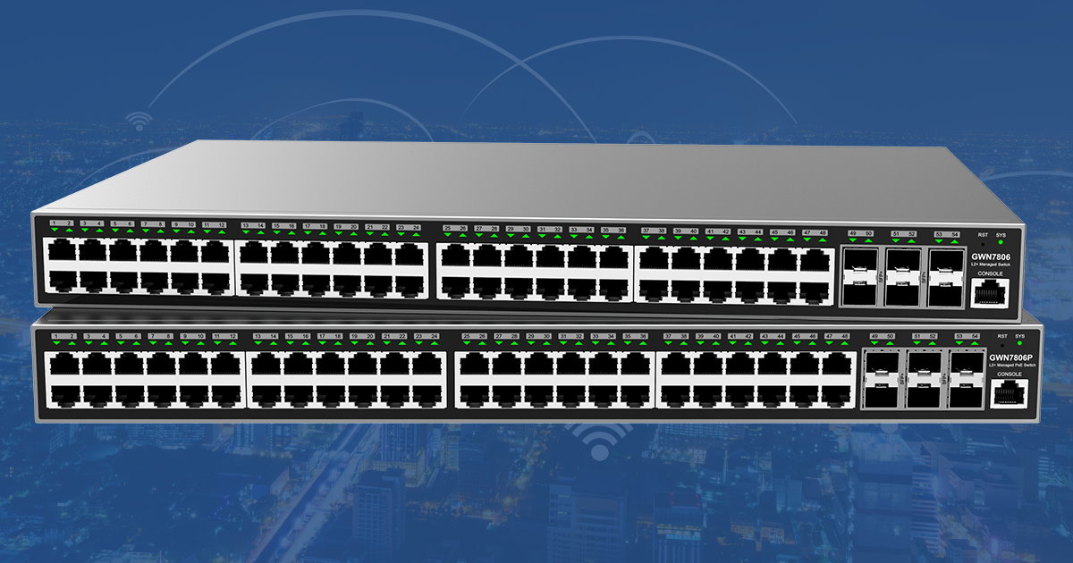 Grandstream Releases 48-Port Layer 2+ Managed Network Switches