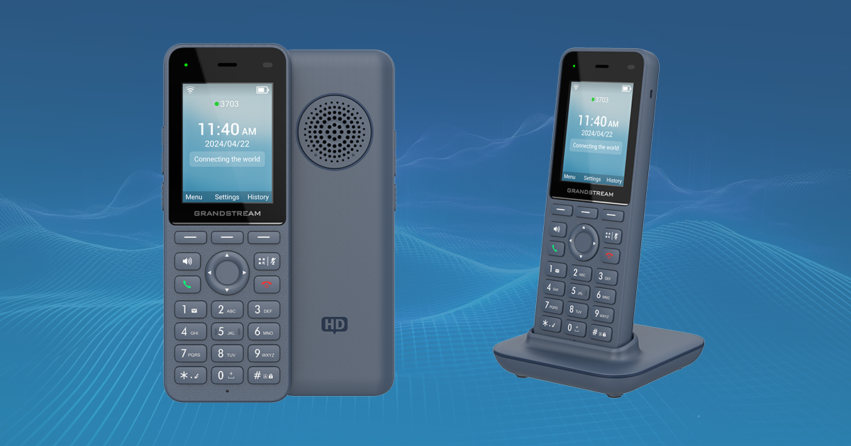 Grandstream Releases New Wi-Fi 6 Cordless IP Phones